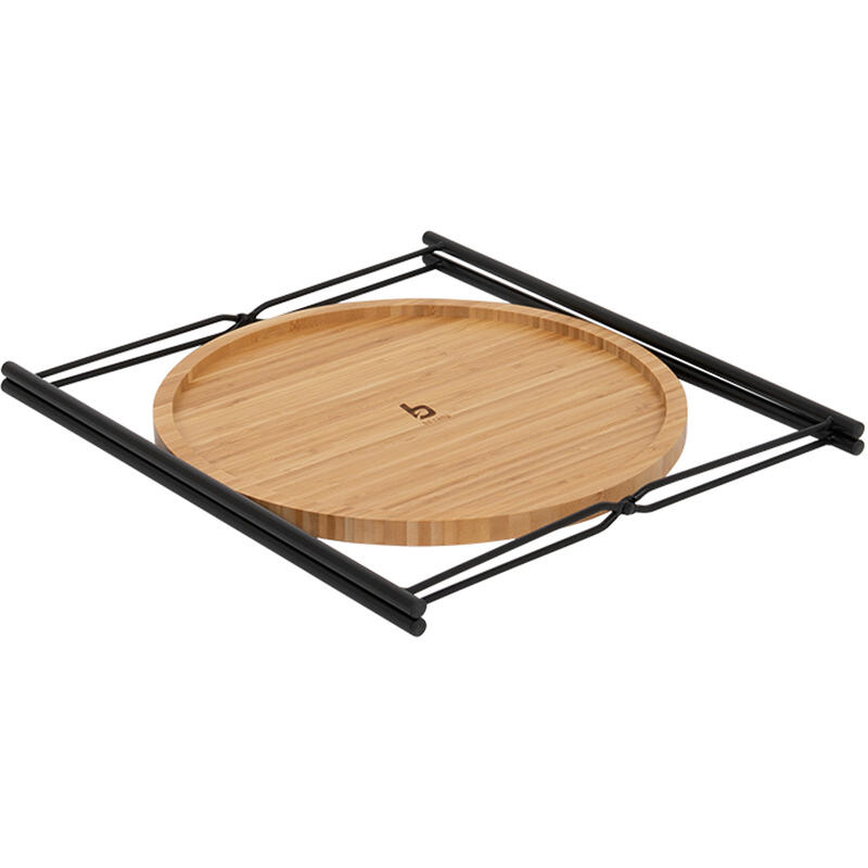 Table de camping service Carnaby L Plateau BBQ pliante en bois bambou ...
