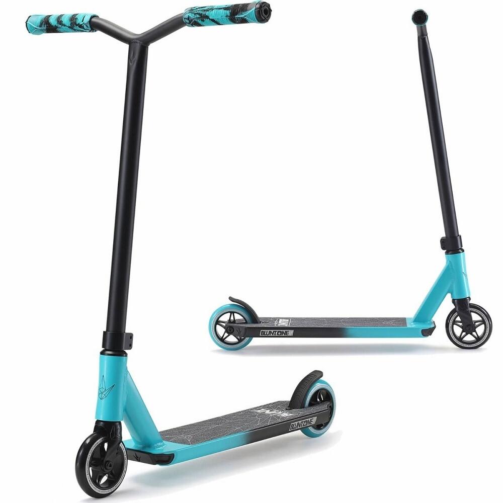 One S3 Complete Teal/Black Stunt Scooter & Cap BLUNT | Decathlon