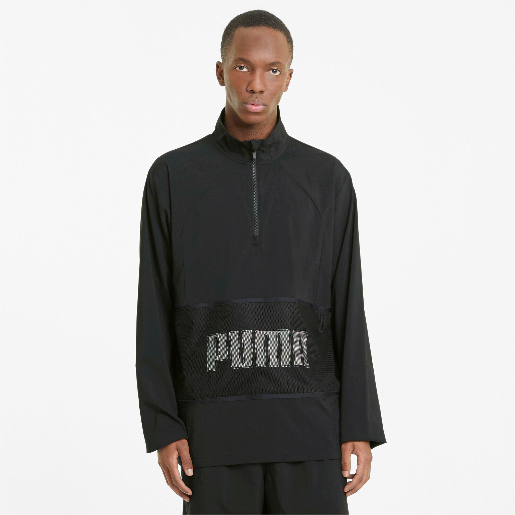 Puma Herren Trainingsjacke Train Graphic Woven 1/2 Zip Jacket 520120 ...