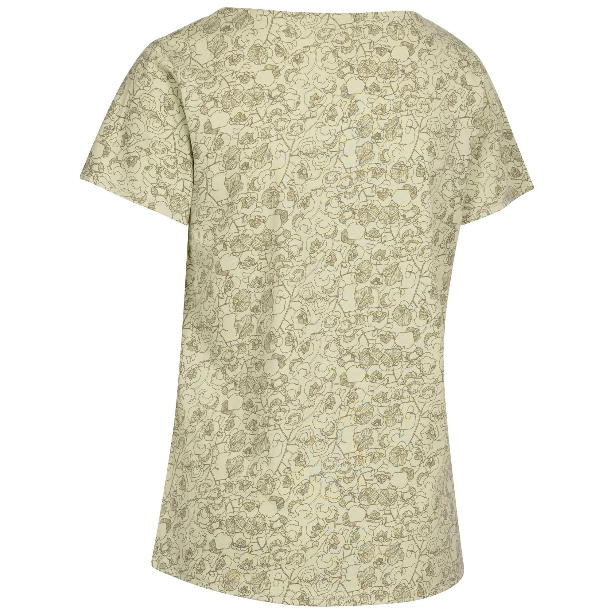 Womens/Ladies Simona Leaves Top (Light Sage) TRESPASS | Decathlon