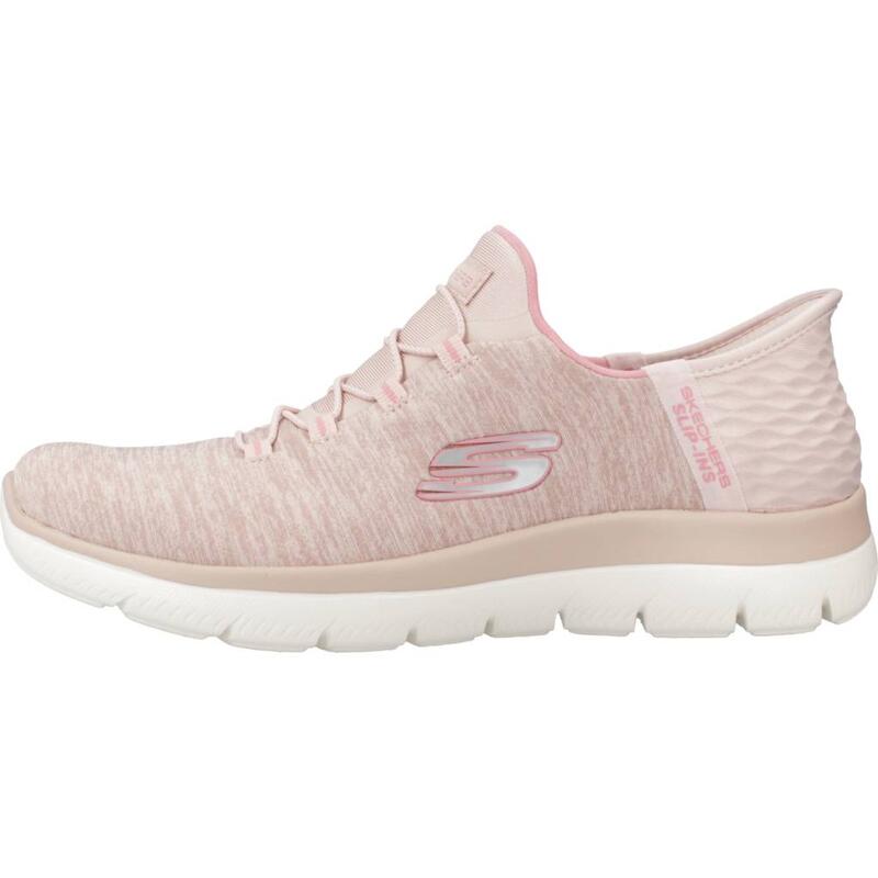 Baskets Skechers Modèle Slip-ins Summits- Dazzling Haze Couleur Rose ...