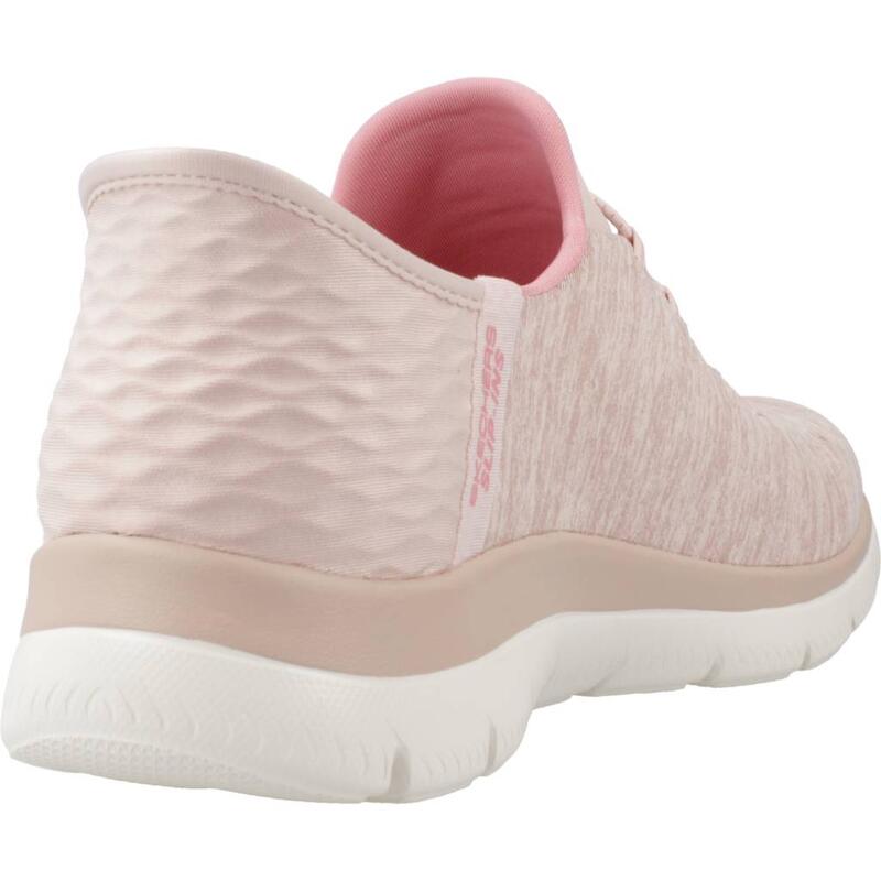 Baskets Skechers Modèle Slip-ins Summits- Dazzling Haze Couleur Rose ...
