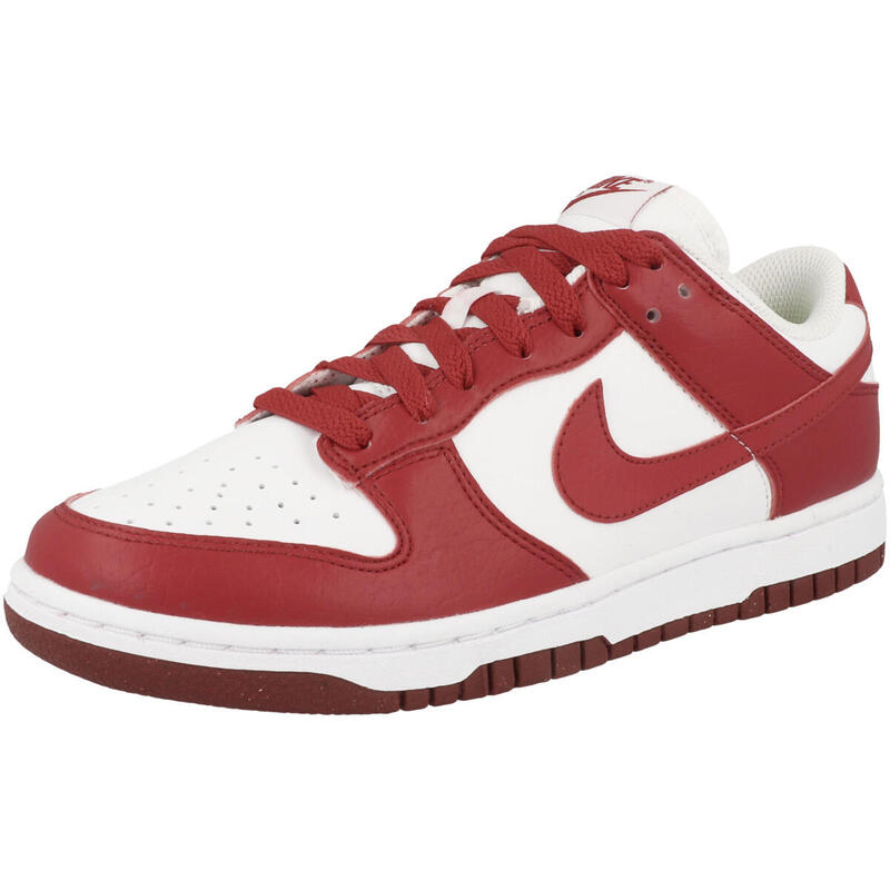 Chaussures Nike Dunk Low Next Nature blanc/rouge NIKE | Decathlon