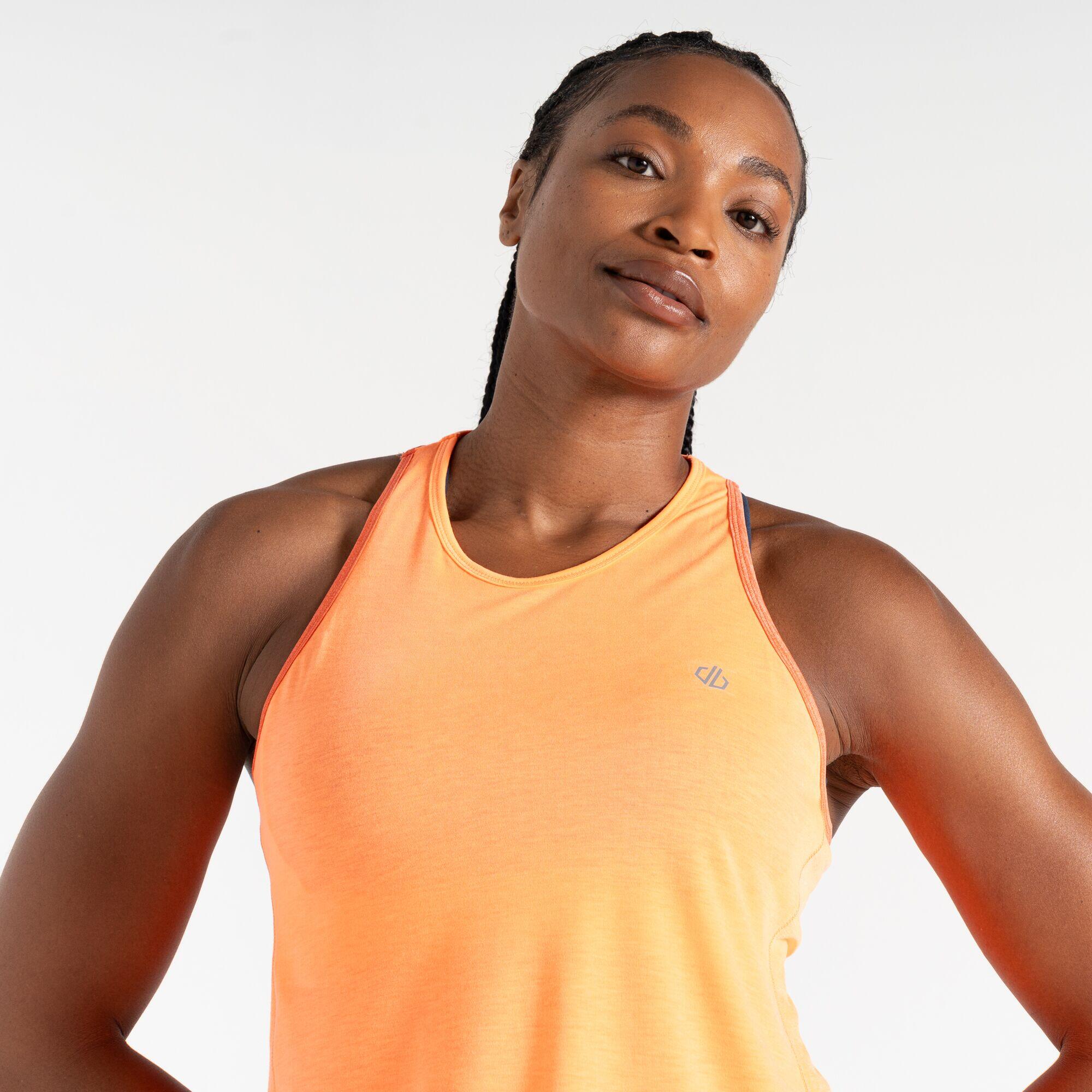 Orange vest top womens store