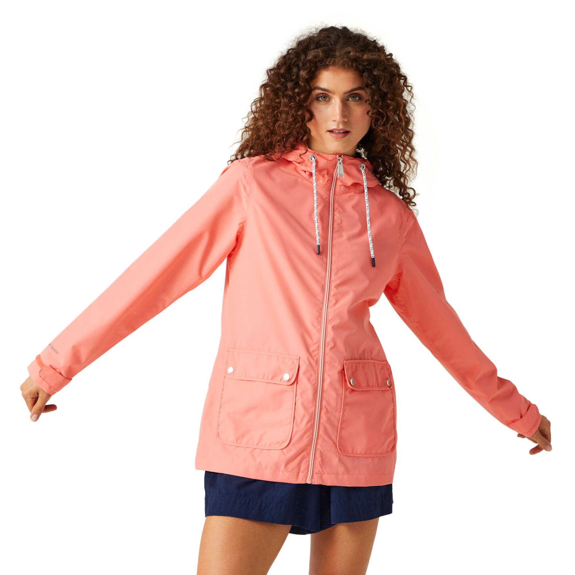 Womens/Ladies Bayletta Waterproof Jacket (Shell Pink) REGATTA | Decathlon