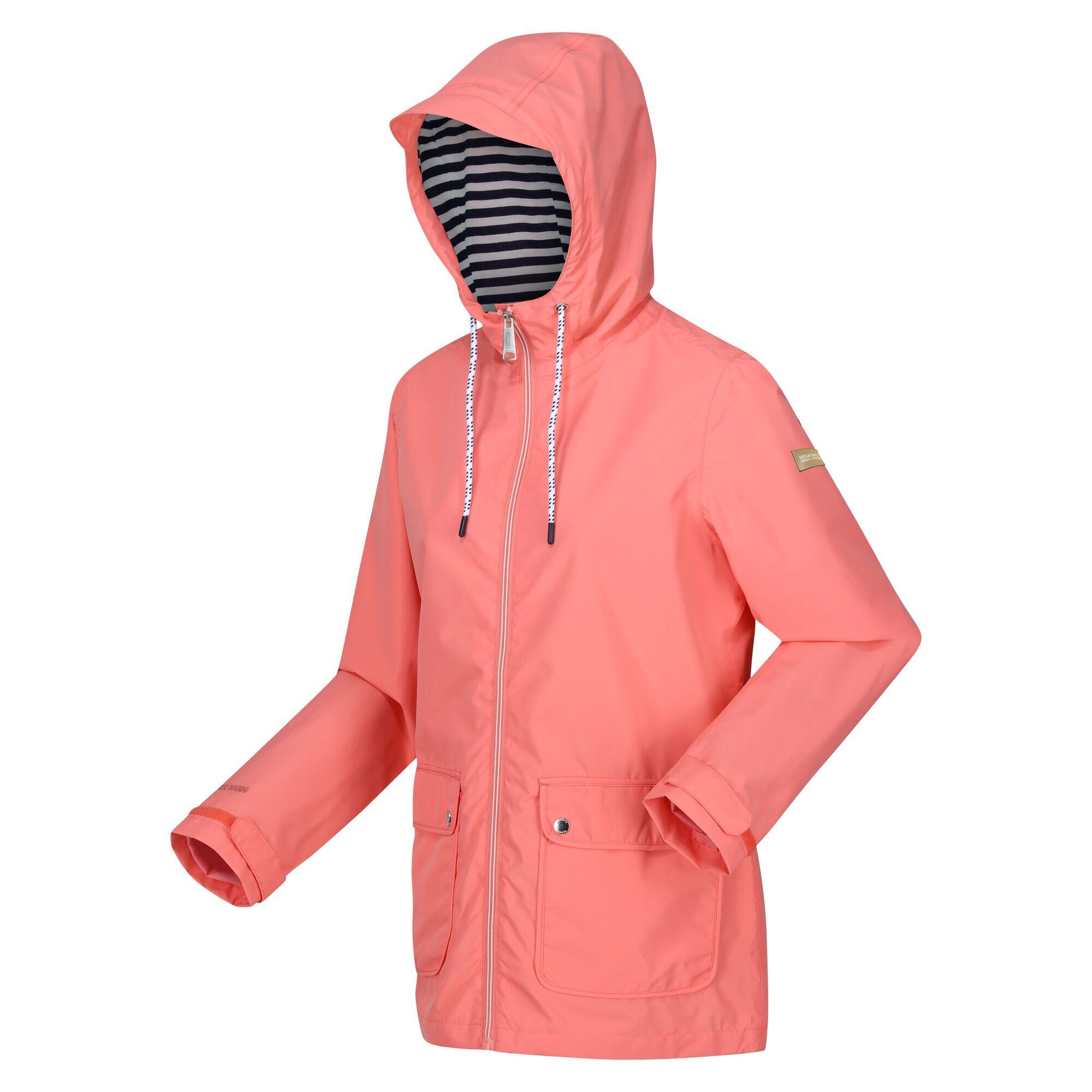 Womens/Ladies Bayletta Waterproof Jacket (Shell Pink) REGATTA | Decathlon