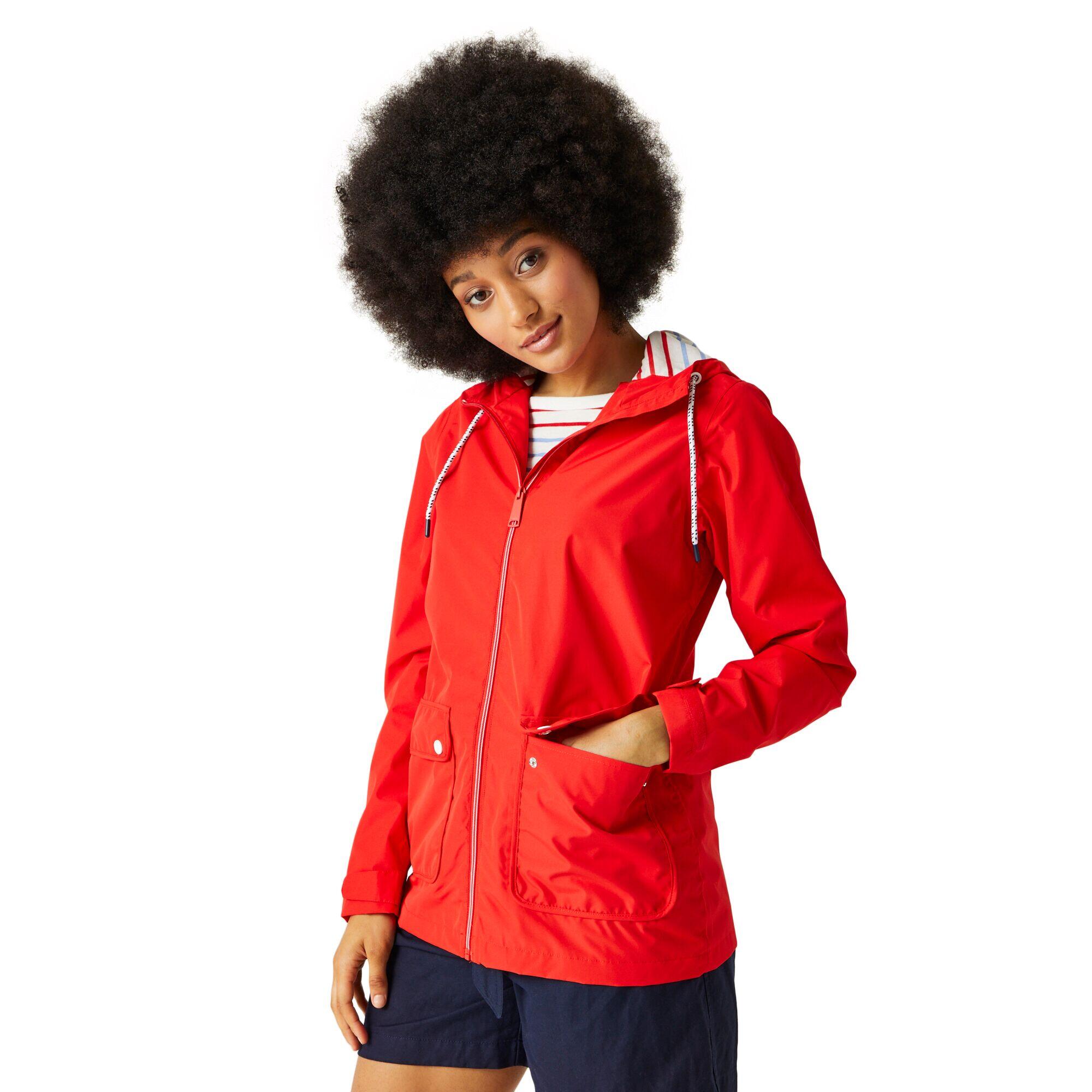 Womens/Ladies Bayletta Waterproof Jacket (High Risk Red) REGATTA ...