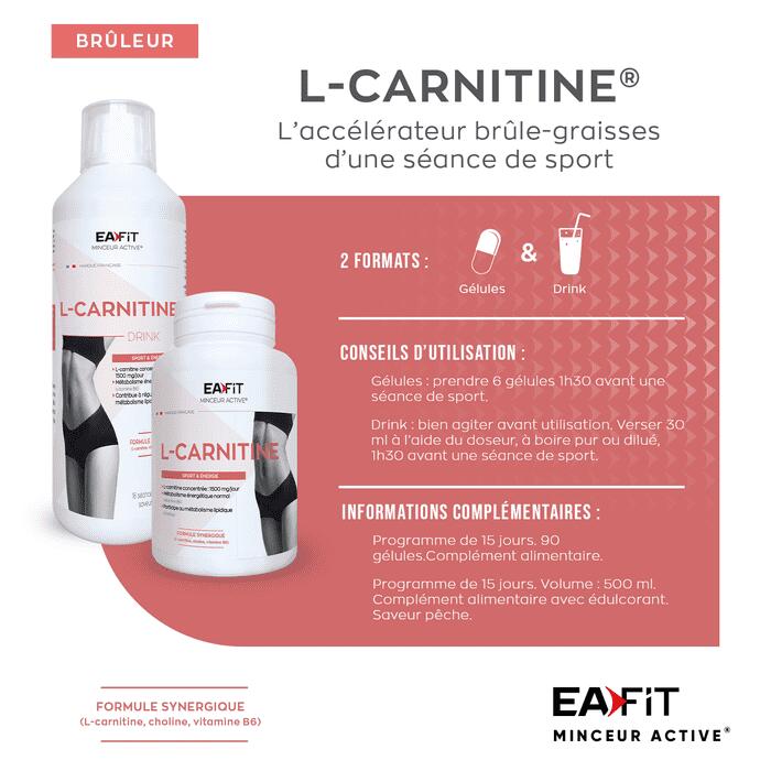 EAFIT L-CARNITINE Gélules EAFIT | Decathlon