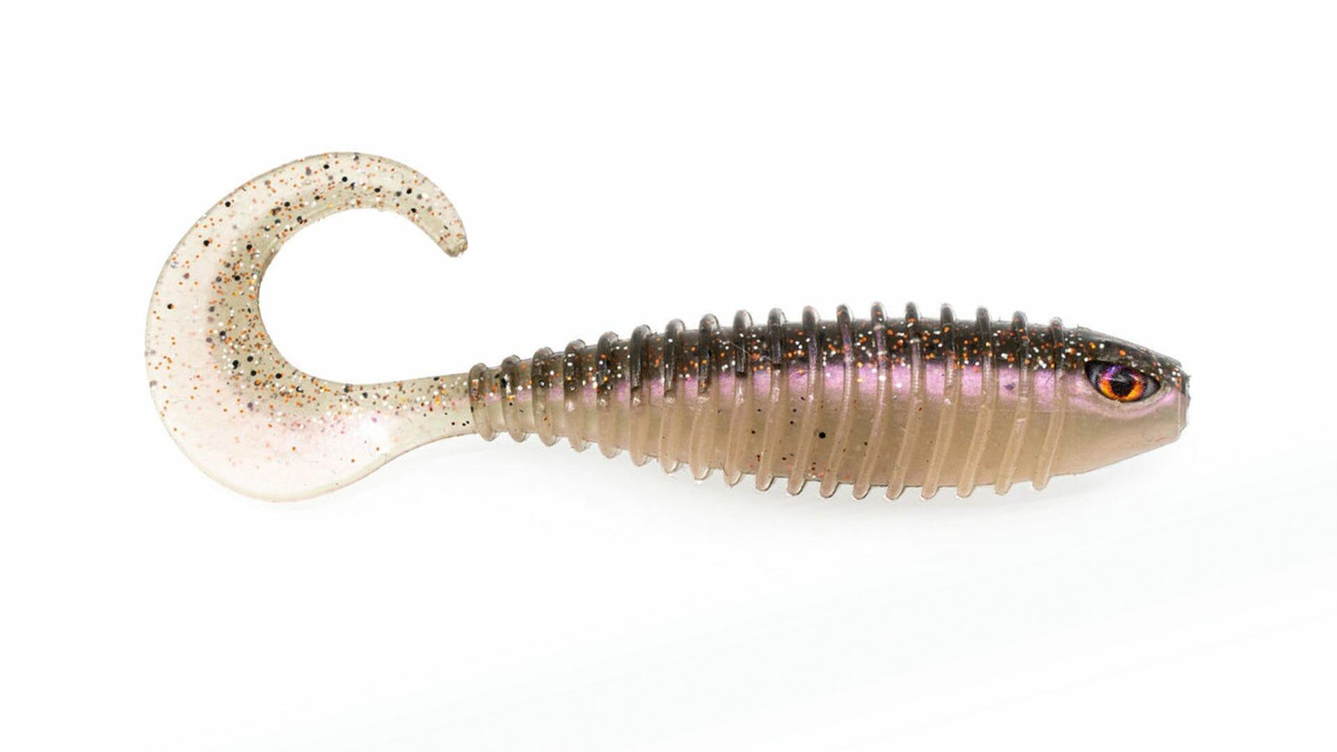 Softbaits -Curly Bait - 7.6cm - 109 Gold Shiner | Decathlon