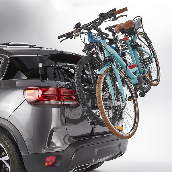 Porte-vélo 2 vélos électriques hayon ou barres de toit / railing ...
