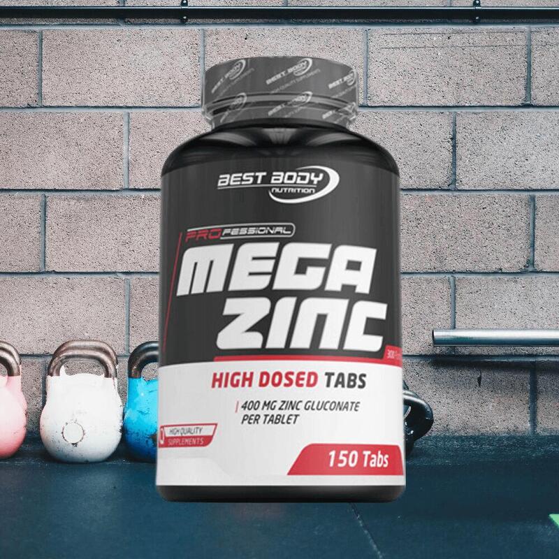 Best Body Nutrition Mega Zinc (150) Standard - Vitamines, minéraux et ...