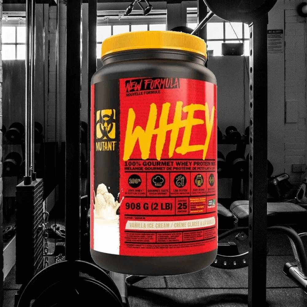 Mutant Mutant Whey (2lbs) Vanilla Ice Cream - Eiwitten - Wei-eiwit Mix ...