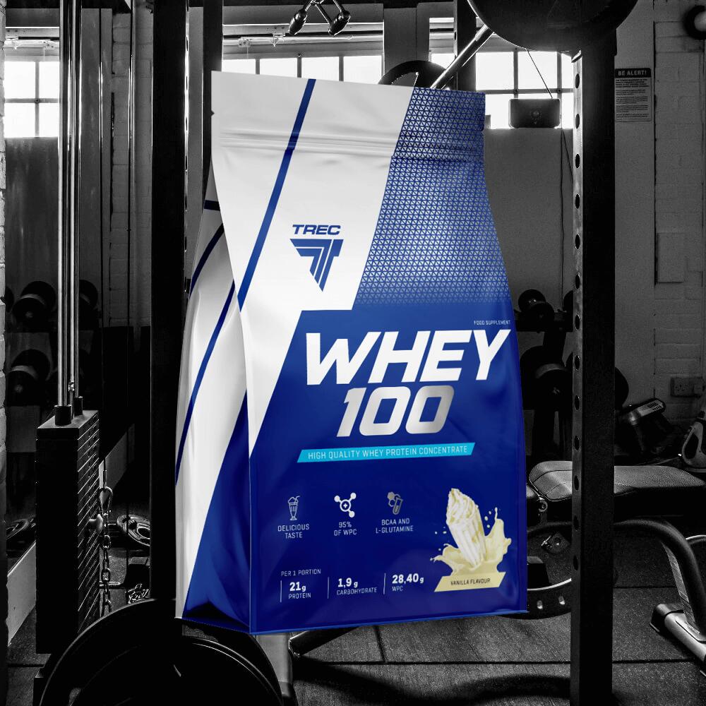 Trec Nutrition Whey 100 (900g) Vanilla - Eiwitten - Wei-eiwit ...