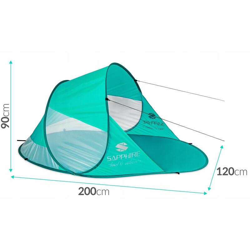 Namiot plażowy samorozkładający Sapphire ST-006 SAPPHIRE | Decathlon