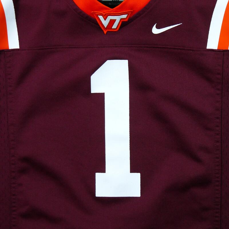 Reconditionné - Maillot Nike Virginia Tech NCAA - État Excellent NIKE ...