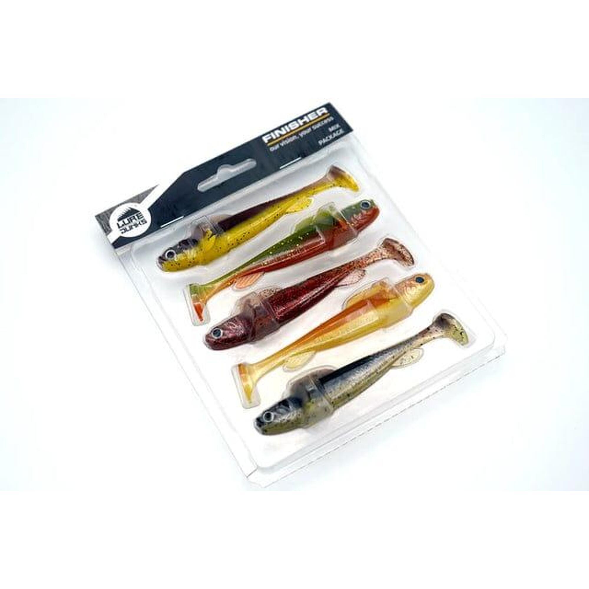 Leurre souple - Finisher 10cm - Green Pumpkin Chartreuse LURE JUNKS ...