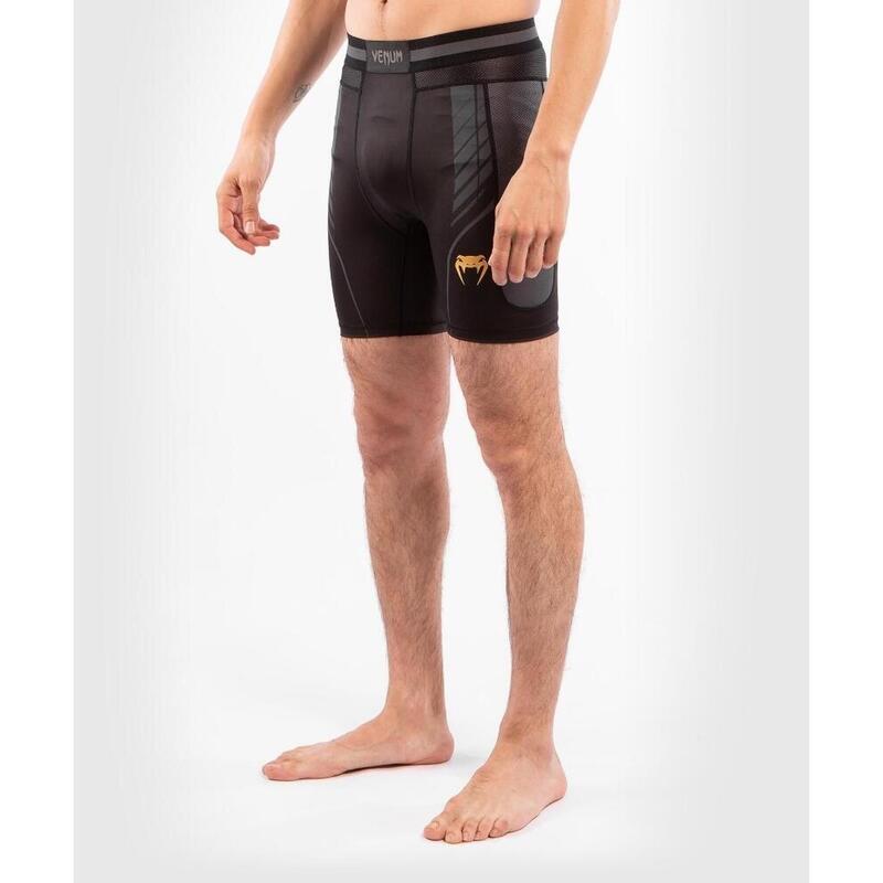 Venum Athletics Vale Tudo Short de Compression - Noir/Or VENUM - Decathlon