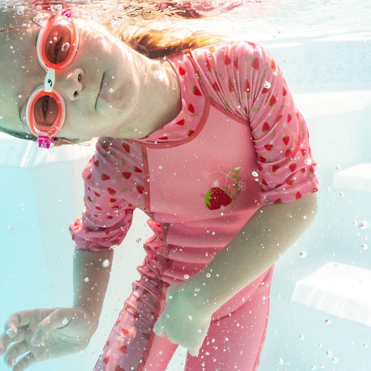 Splash About Kids UV Sun and Sea Wetsuit, Strawberry Field SPLASH ABOUT | Decathlon