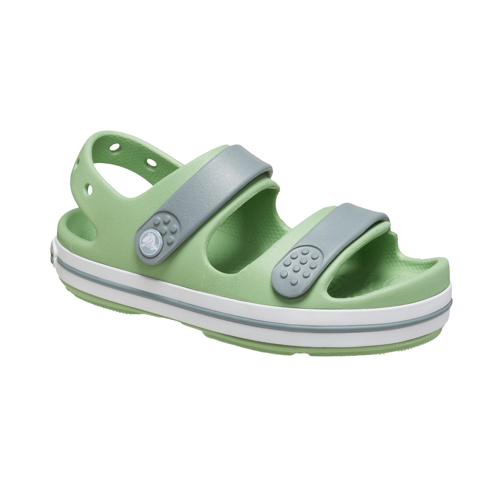 Childrens/Kids Crocband Play Sandals (Fair Green/Dusty Green) CROCS ...