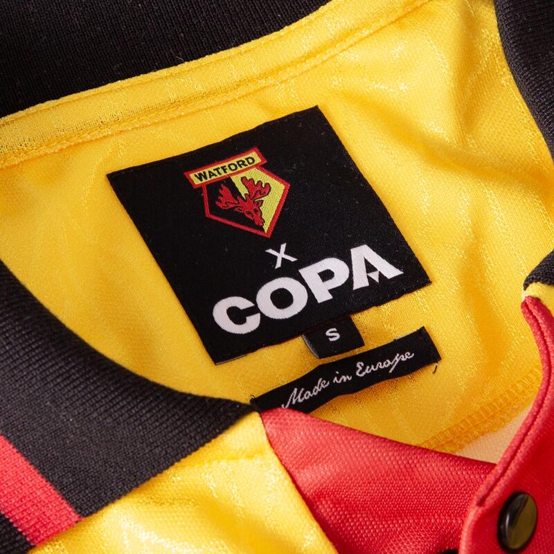 Watford FC 1993 - 95 Away Retro Voetbal Shirt | COPA FOOTBALL ...