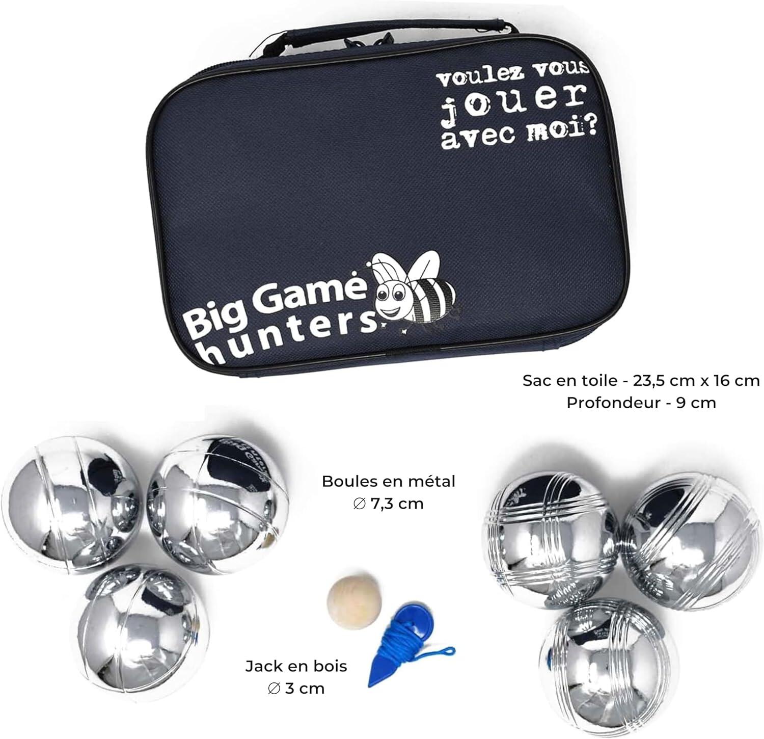 6 Boules Petanque Set with Rust-Free Protection - Tournament Ready Set ...