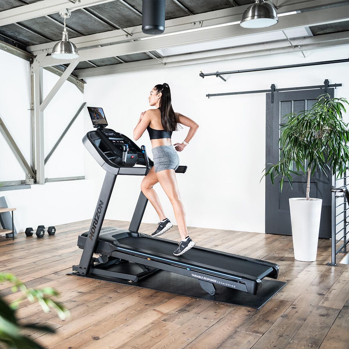 Horizon New 7.0AT Treadmill - L193 x W88 x H168cm, Bluetooth 4.0 FTMS ...