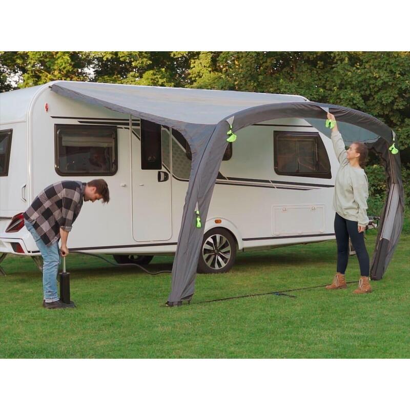 Dmuchany daszek przeciwsłoneczny, markiza do kampera Vika Air Caravan ...