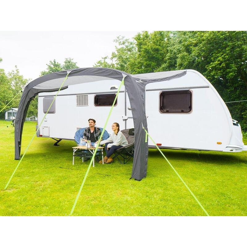 Voortent Vika Air Caravan 400 - opblaasbare luifel zonder zijwand ...