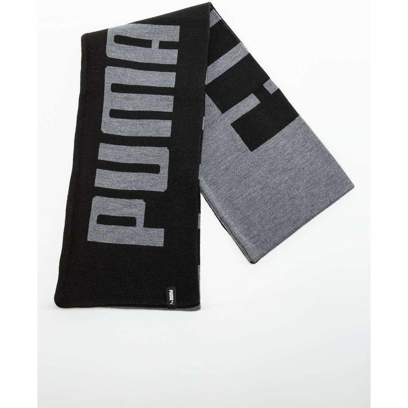 PUMA - Fular unisex Puma Knit Scarf, Negru | Decathlon