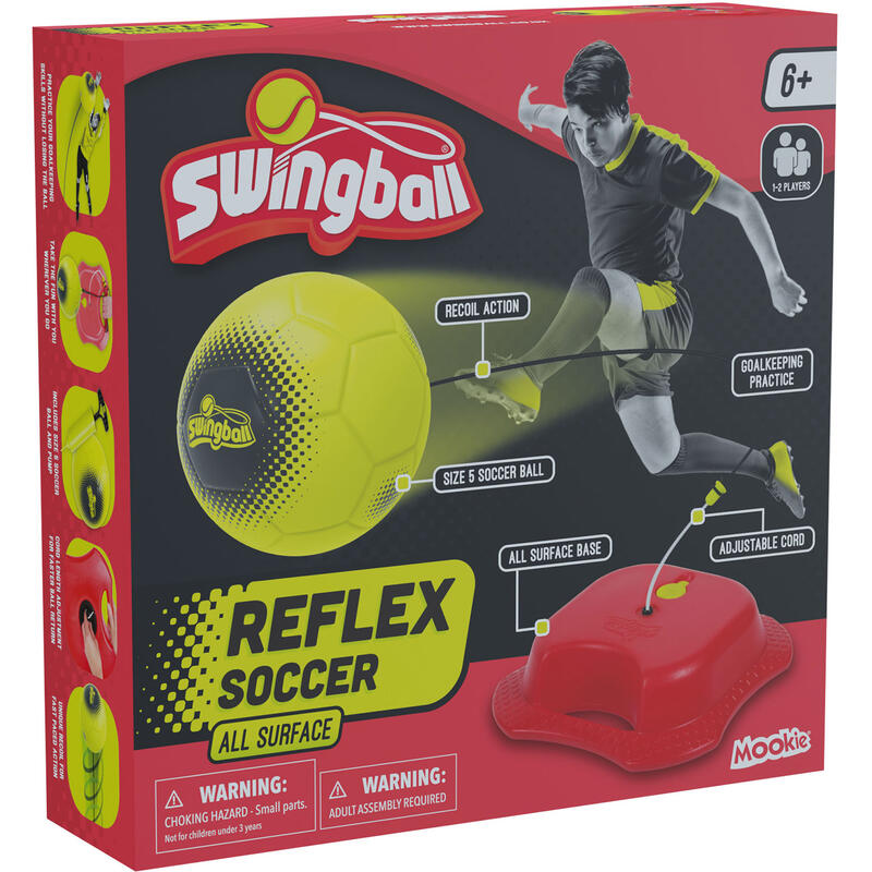 Mookie Fußballspiel Reflex SWINGBALL - DECATHLON