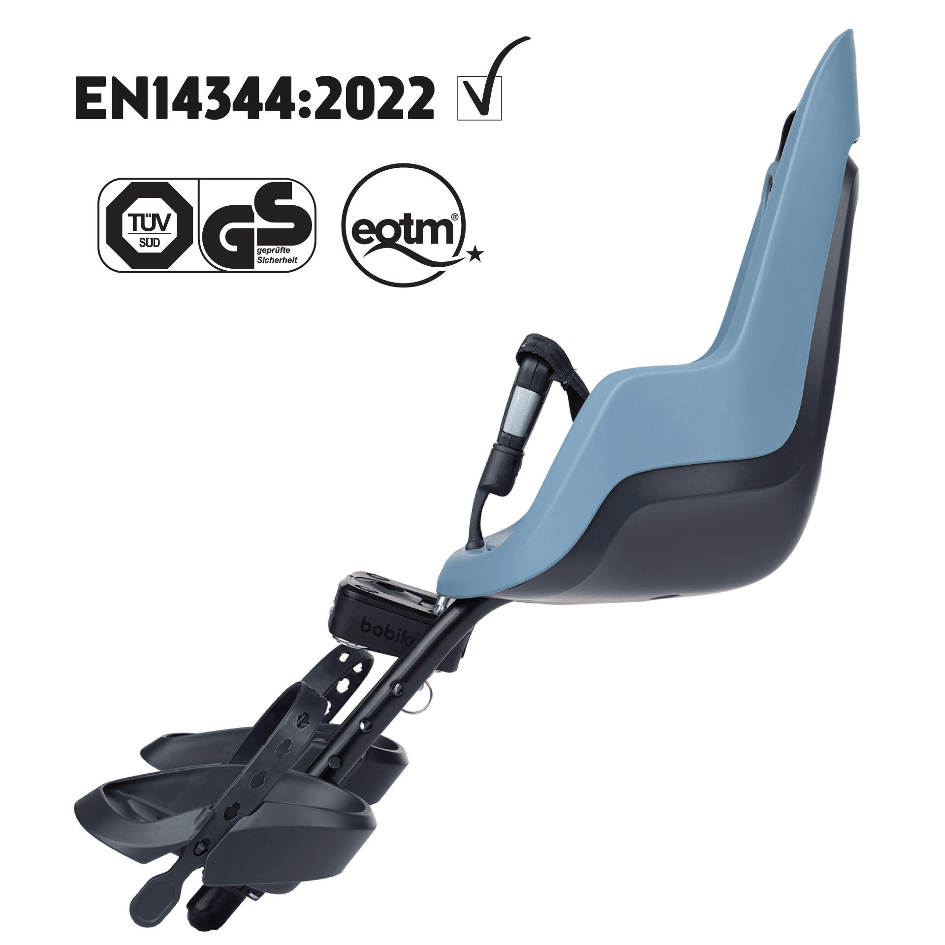 Seggiolino Anteriore Da Bicicletta Per Bambini ONE Blu Cittadella ...