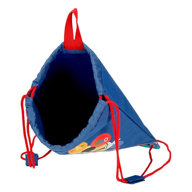 Borsa da merenda Bambino Disney Mickey Peek a Boo 34 cm Blu | Decathlon
