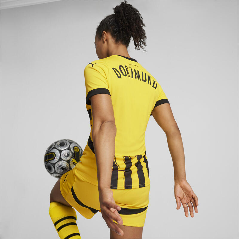 Maillot de la Coupe 24/25 Borussia Dortmund Femme PUMA Faster Yellow ...
