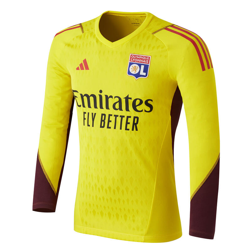 Maillot Gardien Jaune Homme 23-24 OLYMPIQUE LYONNAIS | Decathlon