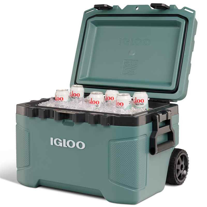 Igloo Coolers - Trailmate Roller 52 Qt Cool Box Spruce IGLOO | Decathlon