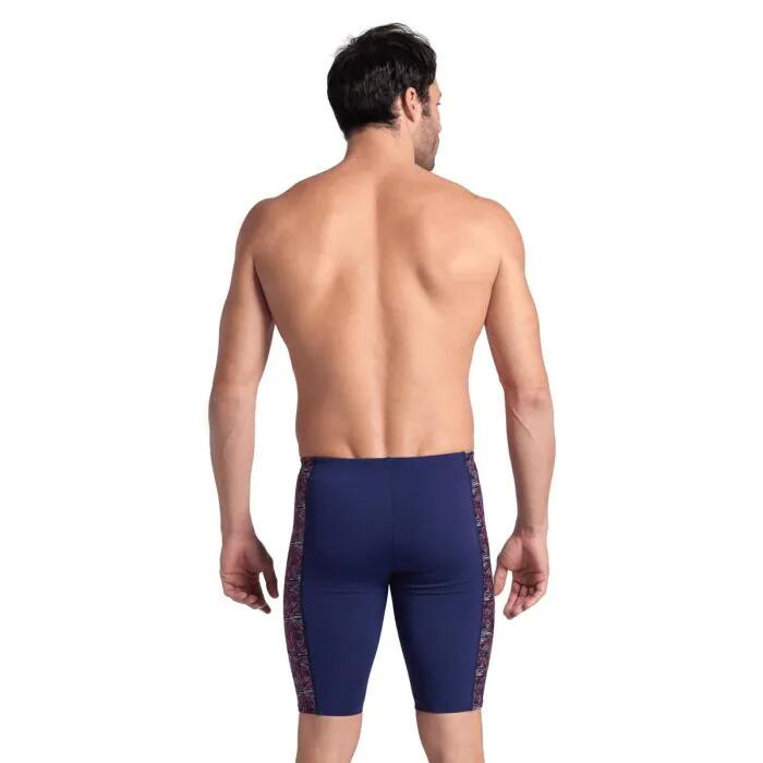 Arena Abstract Tiles Jammer - Navy / Red White Blue ARENA | Decathlon
