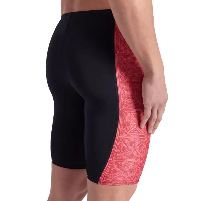 Arena Abstract Tiles Jammer - Black / Red Team ARENA | Decathlon