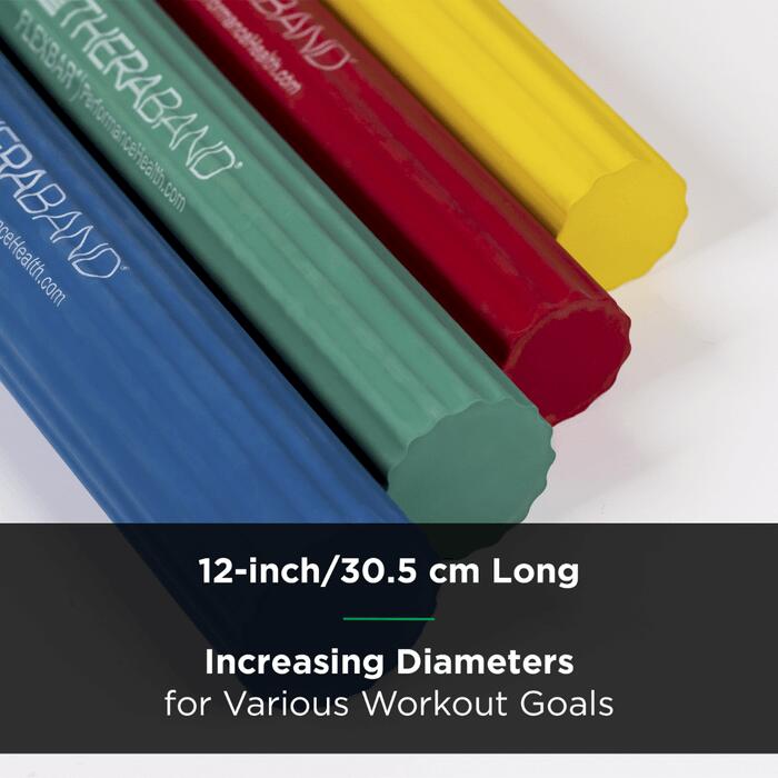 TheraBand FlexBar Extra-Light, Yellow THERABAND | Decathlon