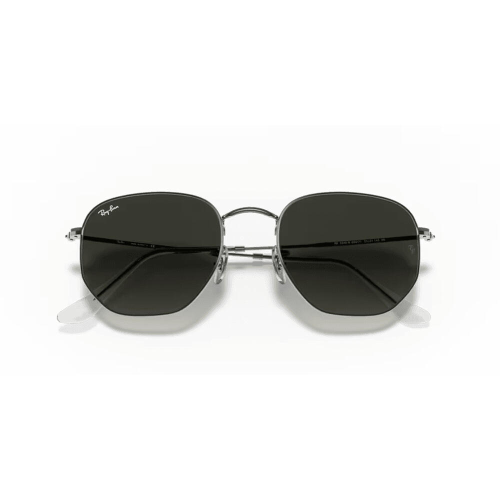 Ray-Ban Square Unisex Gunmetal Dark Grey Gradient Sunglasses RAY-BAN ...