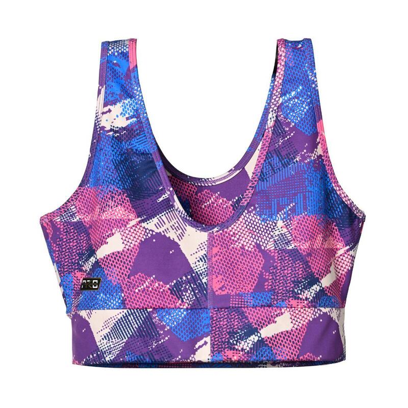 Brassière running femme Kombat Erma violet KAPPA | Decathlon