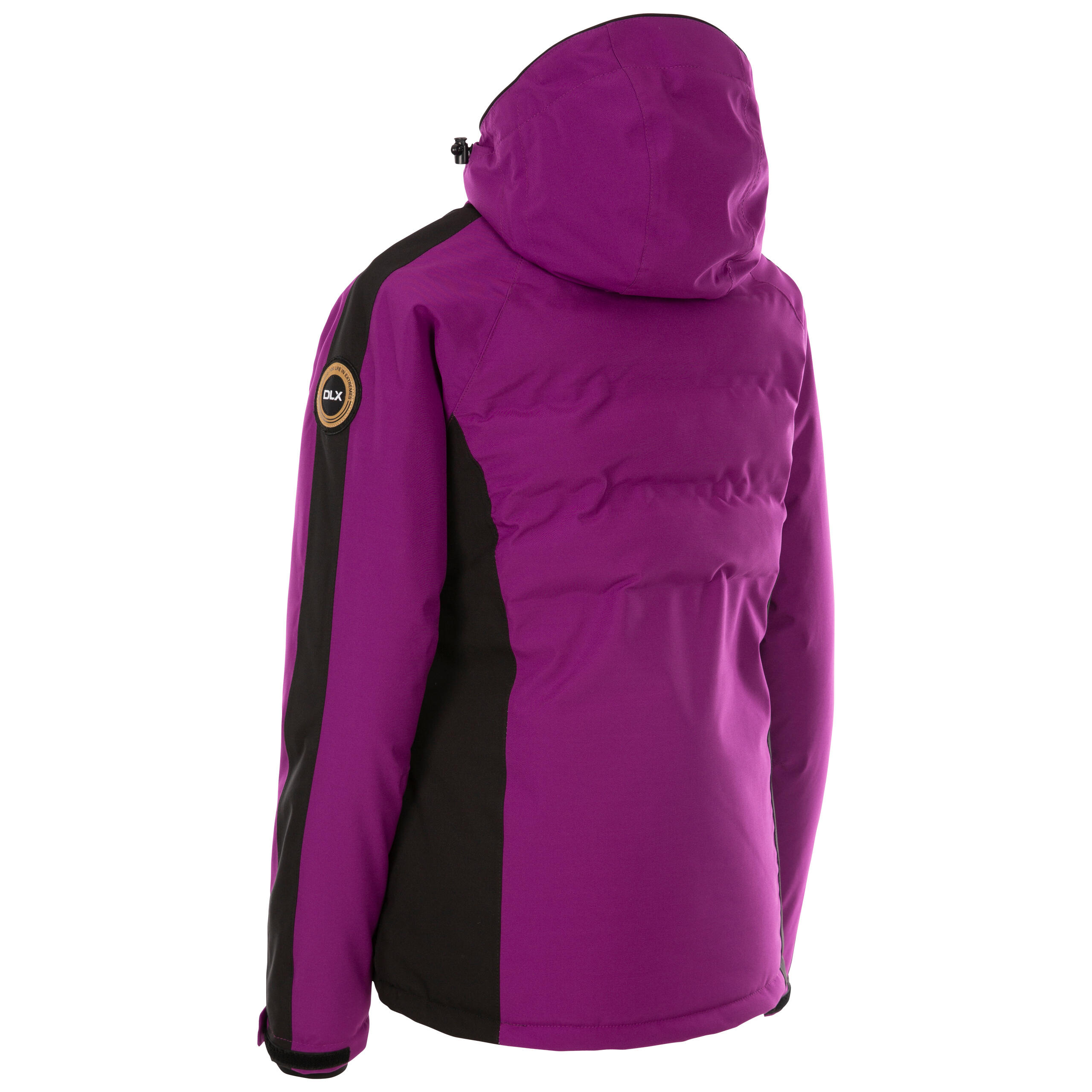 Womens Ski Jacket Down Touch Filling Removable Hood Slim Fit Gabriella ...