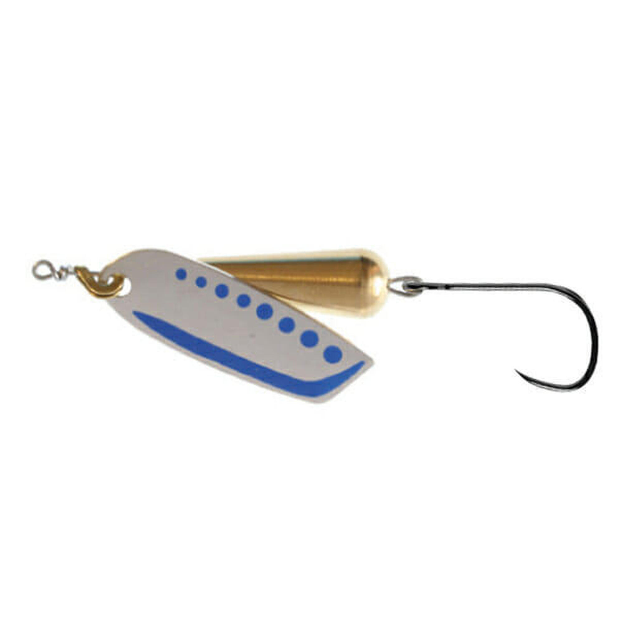 Cuiller - Stucki Brauen Single hook 3 (14gr) - barbless - silver/red ...