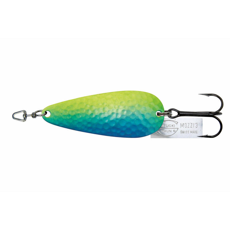 Cuiller - Stucki MOZZI 1 - UV blue/red spots STUCKI FISHING | Decathlon