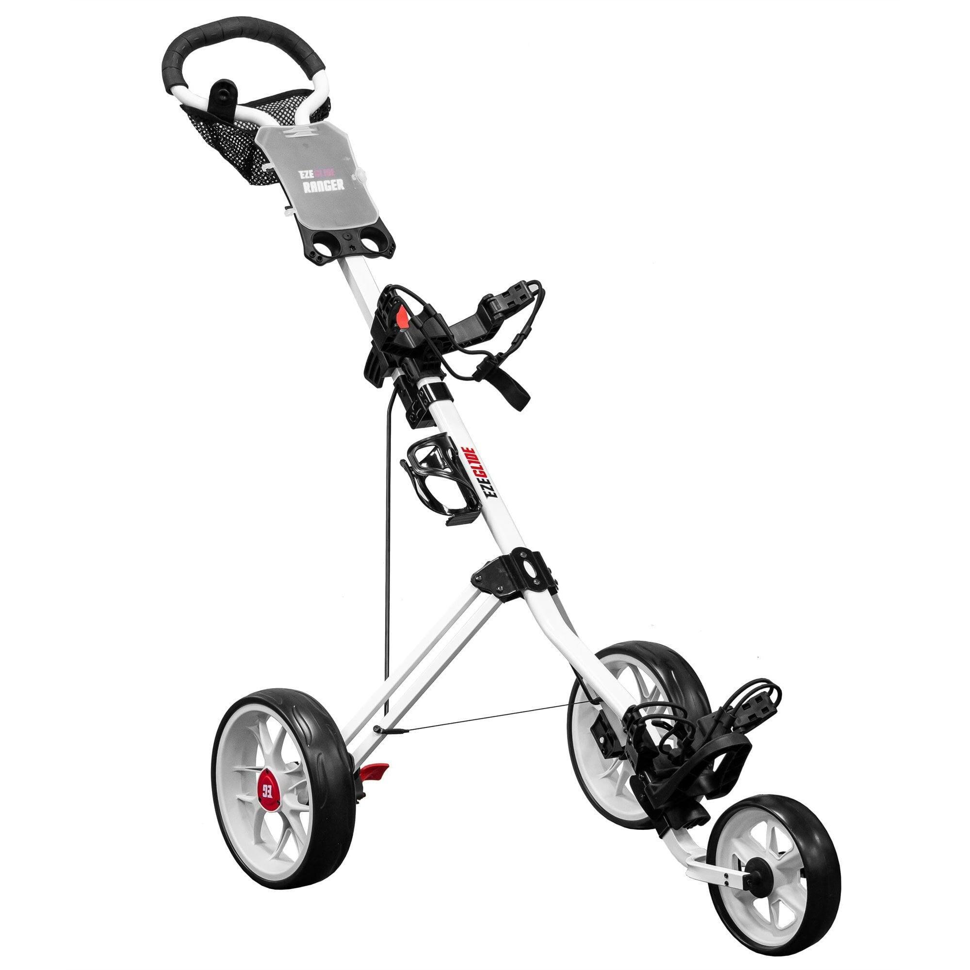 Ezeglide Ranger Trolley White Masters Golf Decathlon