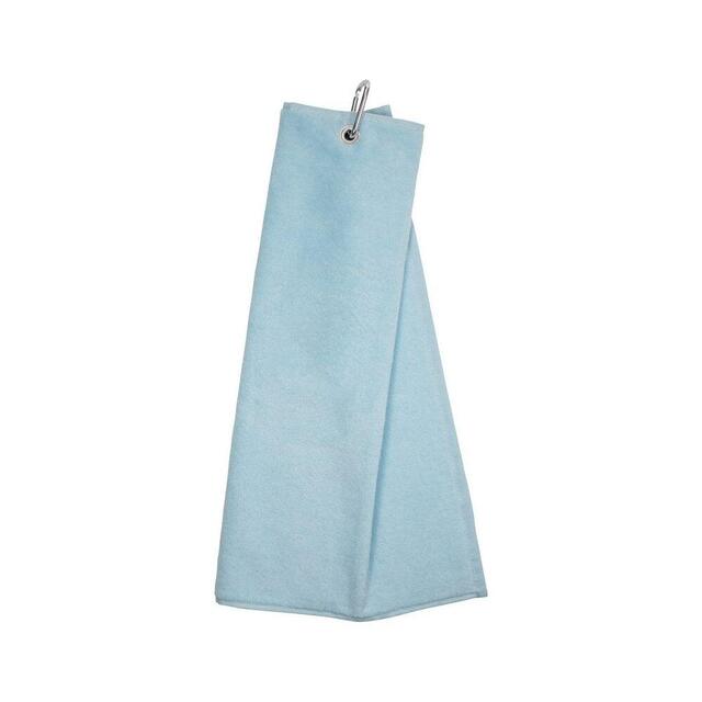 PLAIN Velour Trifold Towel - Ice Blue MASTERS GOLF | Decathlon