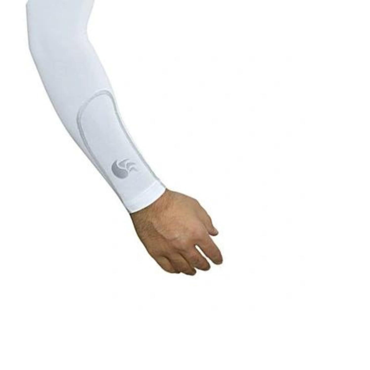 DSC Compression | Unisex | Medium | White| Polyester fabric blended ...