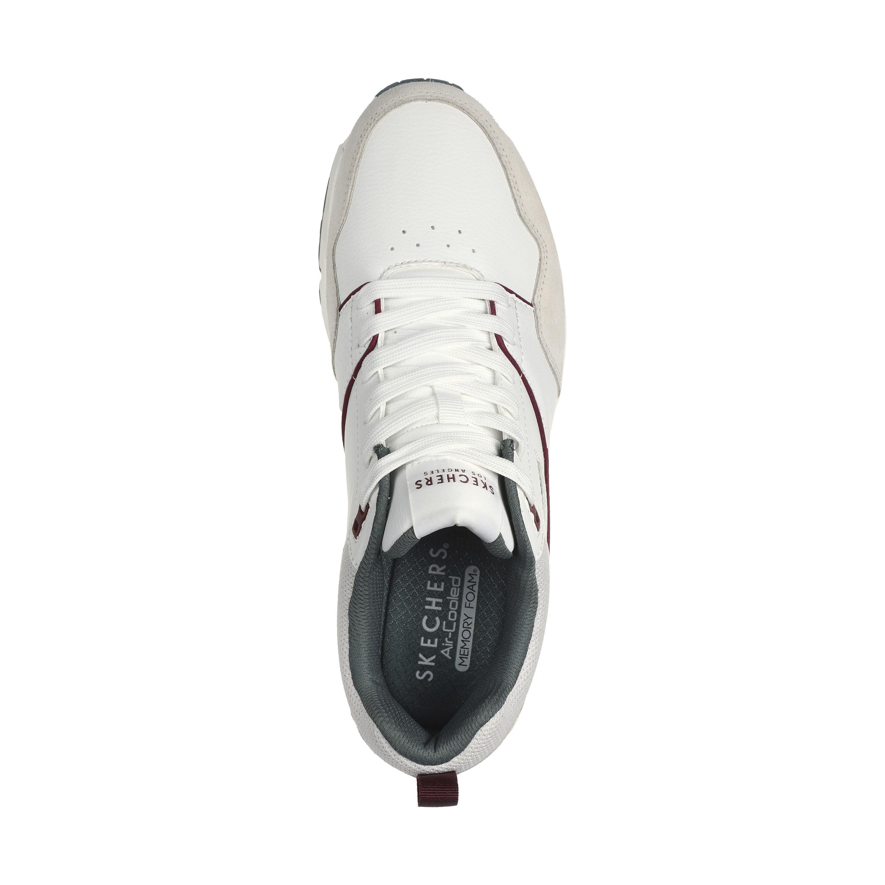 Skechers Uno - Retro One Trainer COL: White/Grey, SIZE: UK 10 SKECHERS ...
