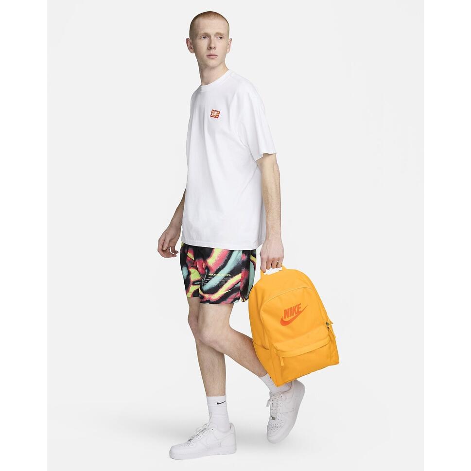 NIKE Rugzak Nike Heritage 25L, Oranje, Uniseks | Decathlon