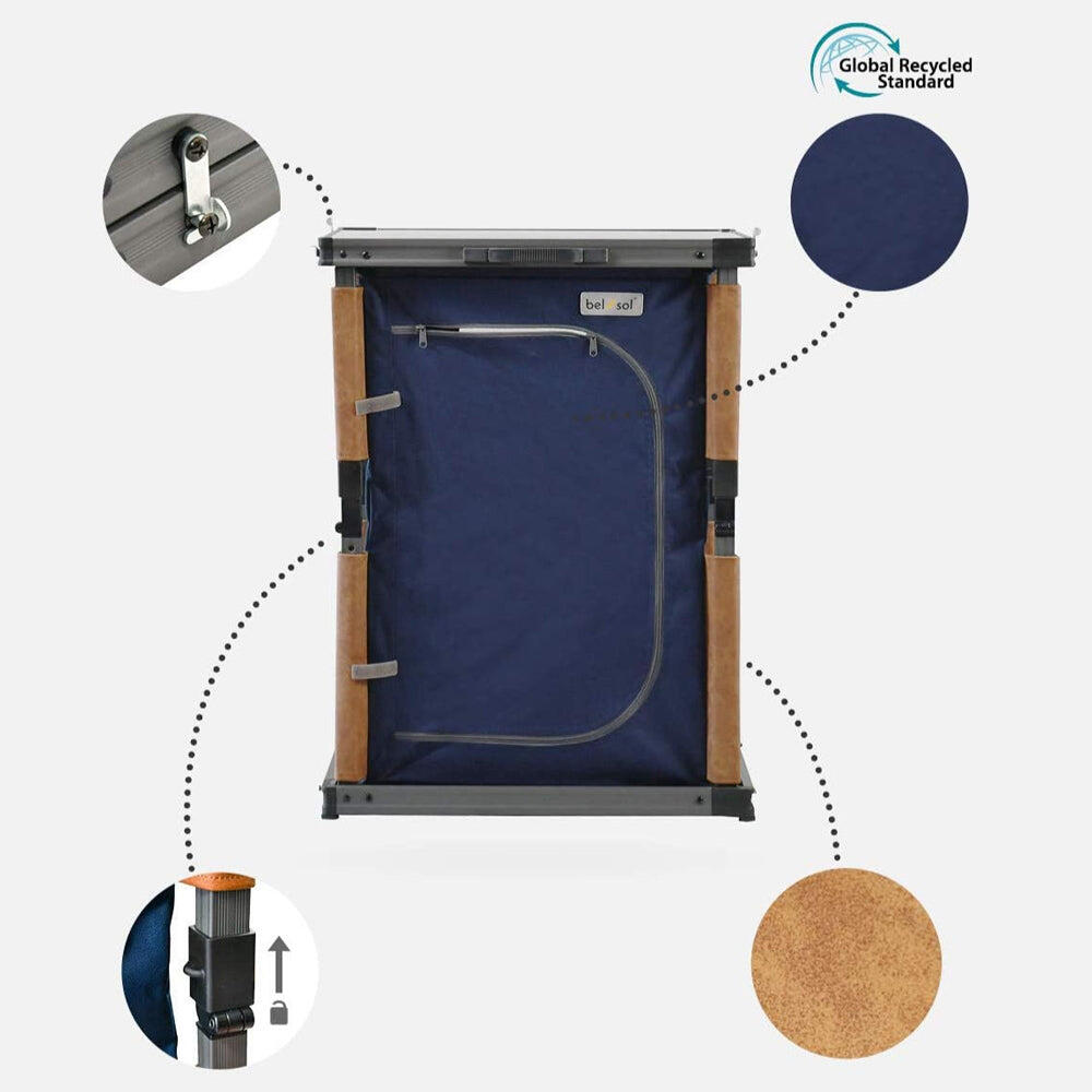 Bel-Sol Nancy Portable Kitchen Storage Cabinet for Camping PORTAL ...