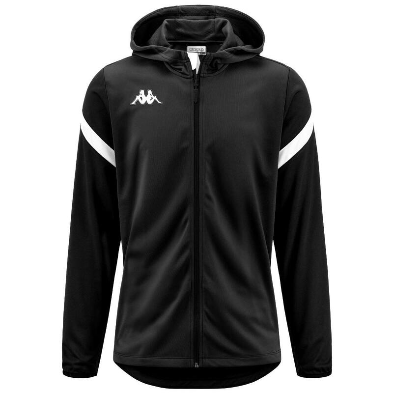 Veste à capuche manches longues homme Dolve noir KAPPA - Decathlon